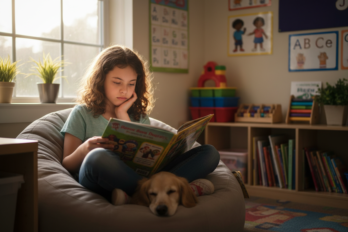 Childhood Literacy and Hearing Loss – Zola's World Inc